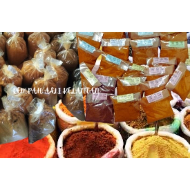 [REMPAH KELANTAN ] REMPAH TIMBANG ASLI CAP JAM | Shopee Malaysia