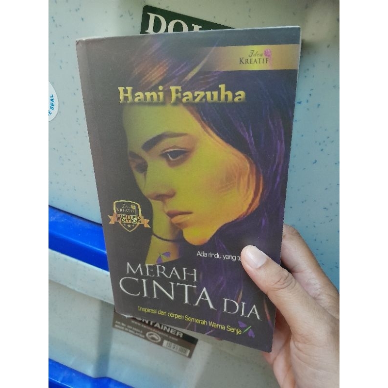 Preloved Novel Merah Cinta Dia/Hani Fazuha/Idea Kreatif Publication ...