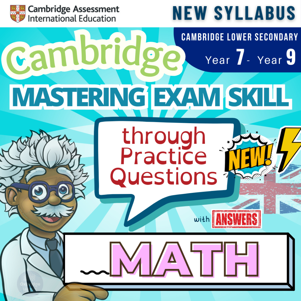 S16 New Cambridge Lower Secondary Mathematics Worksheets Year 7 Year 8 ...