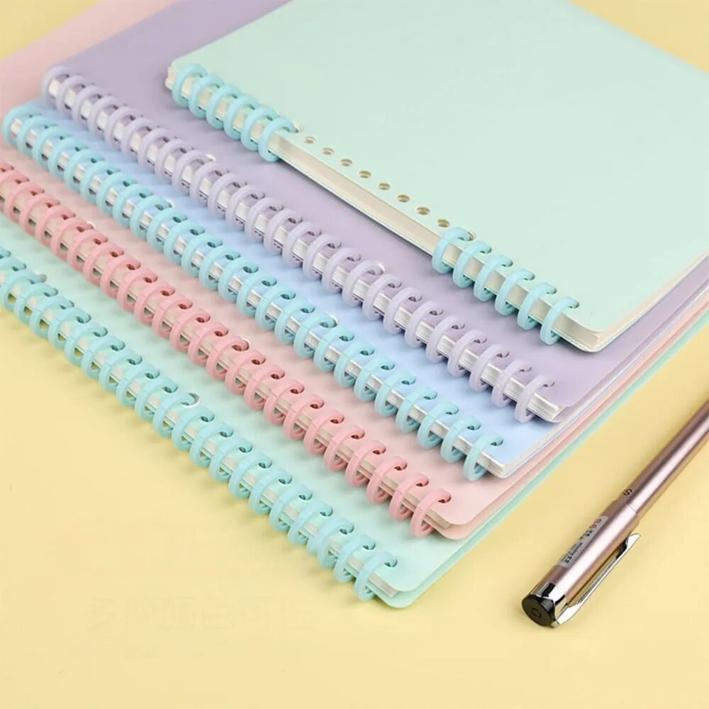 A4 Macaron Ring Binder/Binding Comb/Pvc Comb Binding/Plastic Comb Rings ...