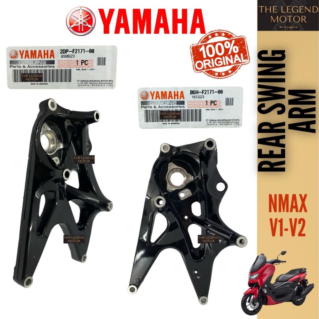NMAX155 NMAX V1 V2 NMAX150 Rear Swing Arm Tapak Bracket Holder Abssober ...