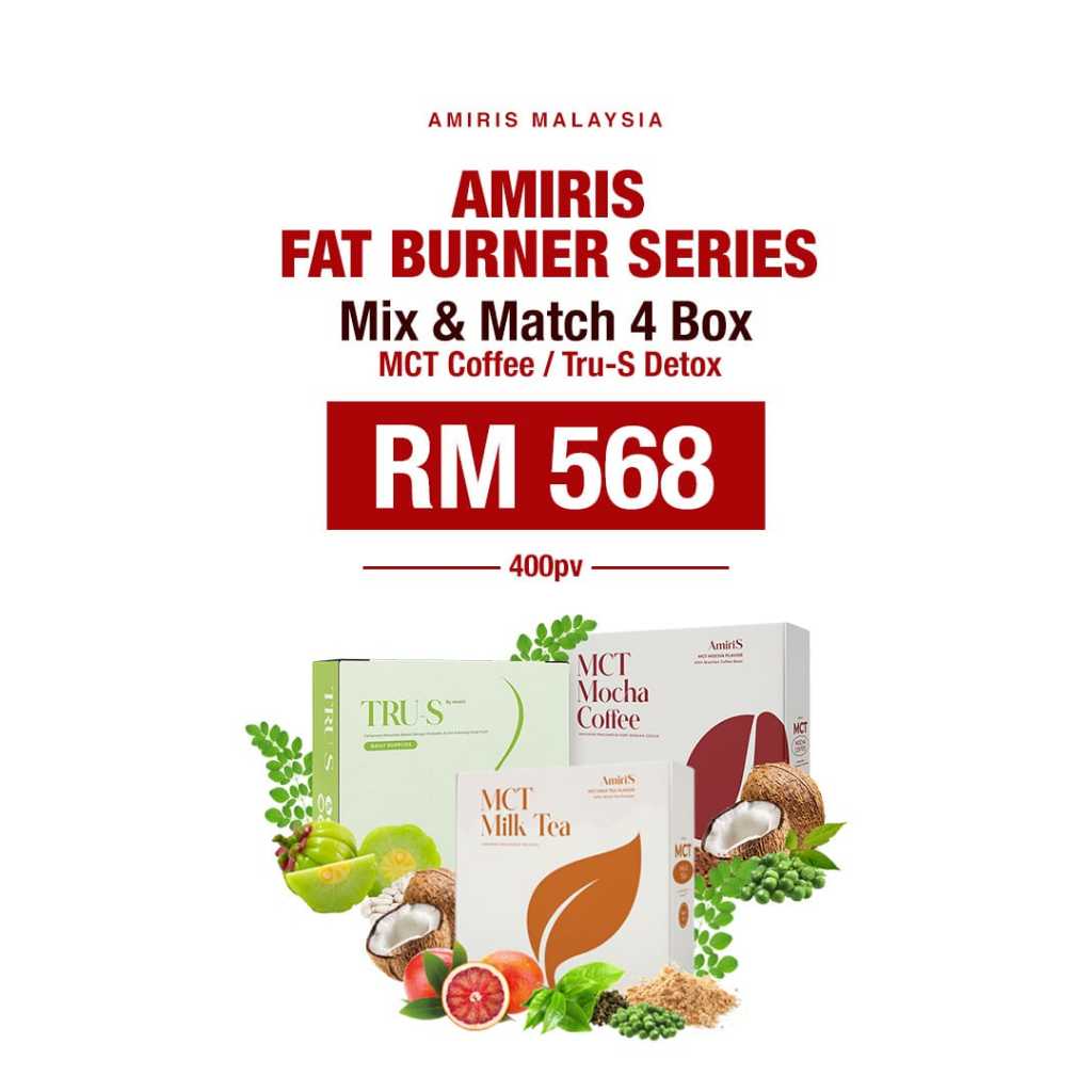 AmiriS Fat Burner Series (Choose Any 4 with RM568) | Shopee Malaysia