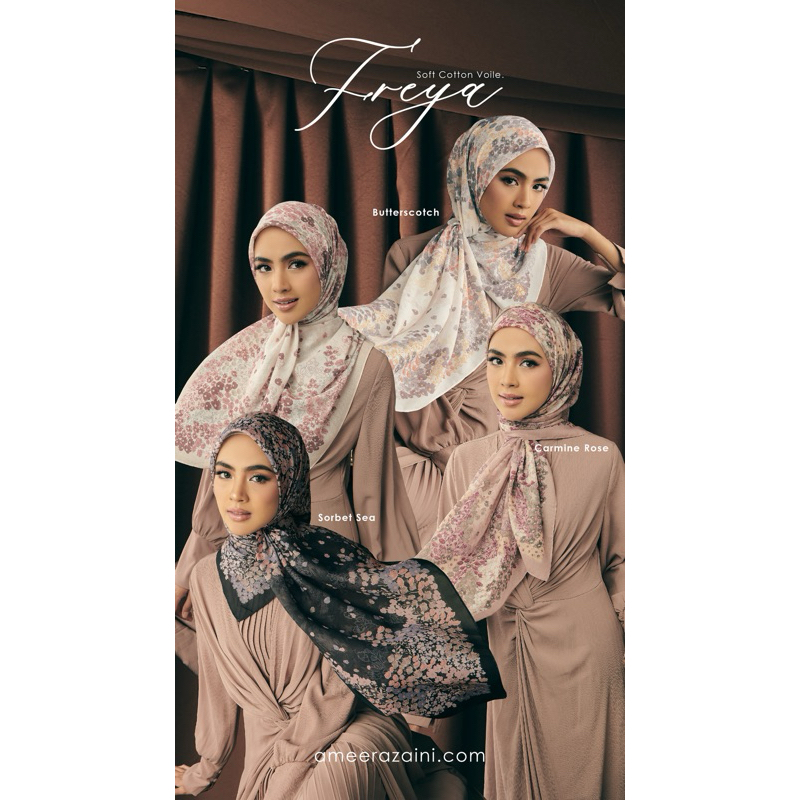 READY STOCK AZ FREYA, ZAHRA, AVA, FIORE, JANNA, CAMELLIA, MARYAM, NAYLA, LAROSE, DAHLIA, EVELYN ...