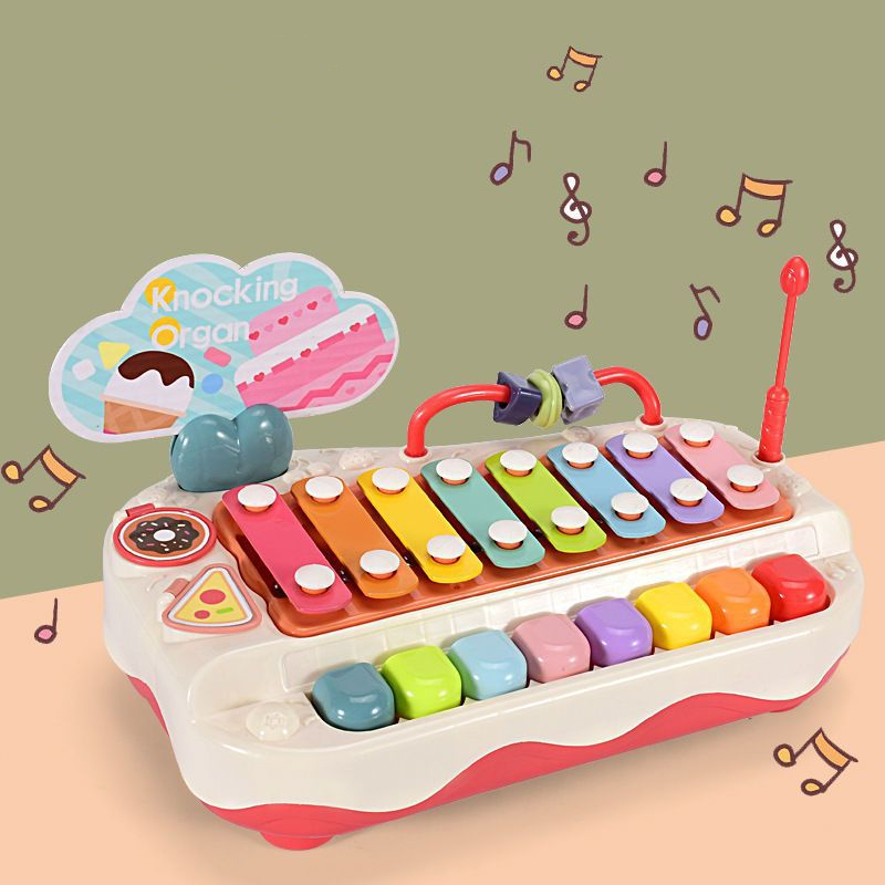 BABY PLAY PIANO TOY 2 IN 1 XYLOPHONE / PIANO FUN PLAY SET FOR TODDLER ...