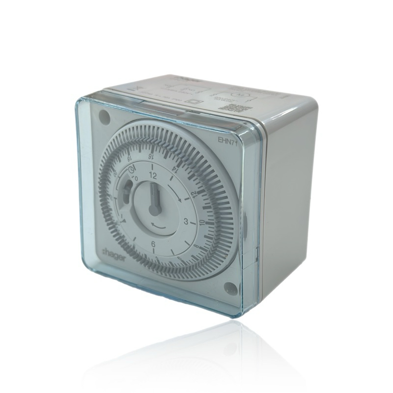 HAGER EHN711 NEW MODEL 24 HOURS ANALOG TIME TIMER SWITCH | Shopee Malaysia