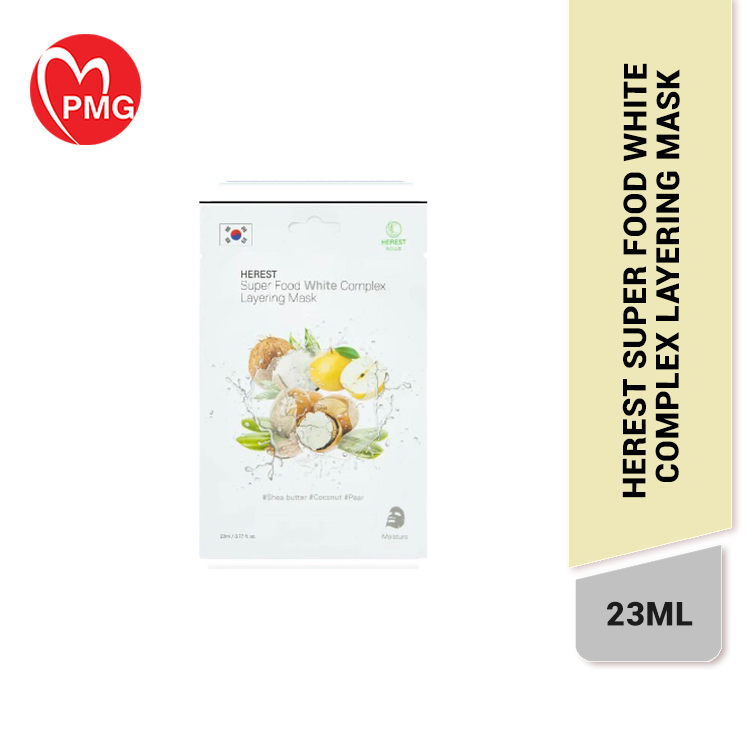 [PMG PHARMACY] Herest Super Food White Complex Layering Mask 23ml ...