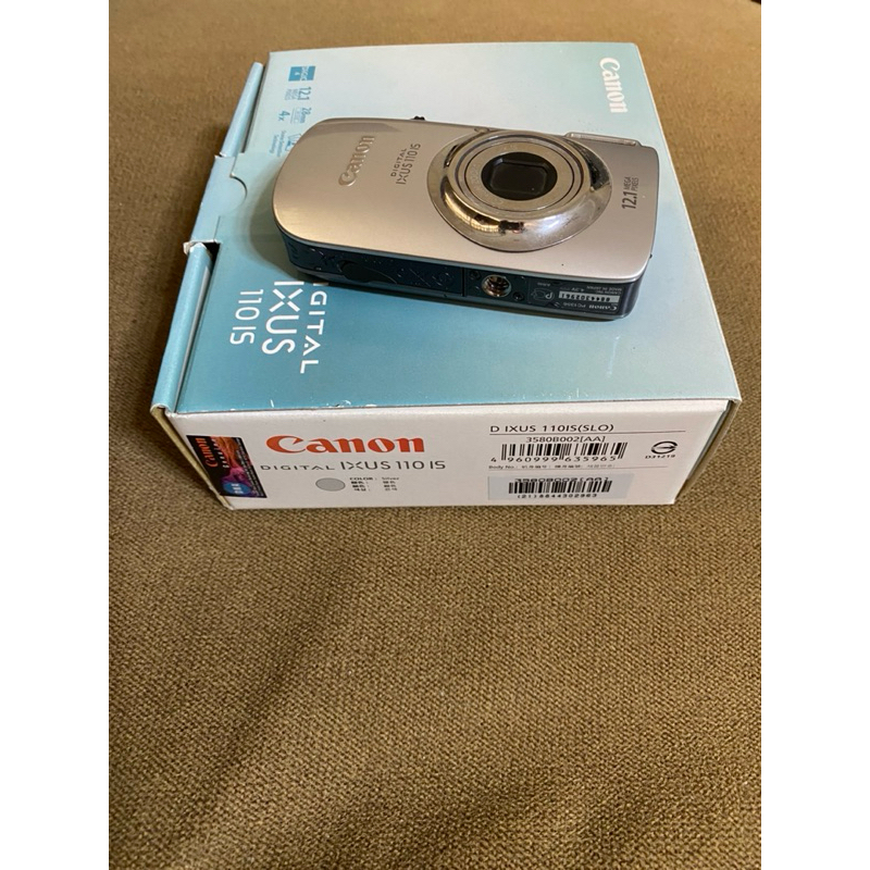 CANON IXUS 110 is CCD DIGITAL CAMERA ( SILVER COLOR) | Shopee Malaysia