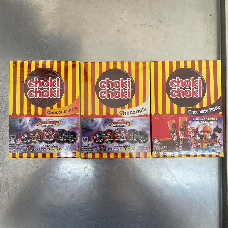 Choki Choki Coklat Tampal Susu | Chocolate Paste Chocomilk 5s x 12pkt ...