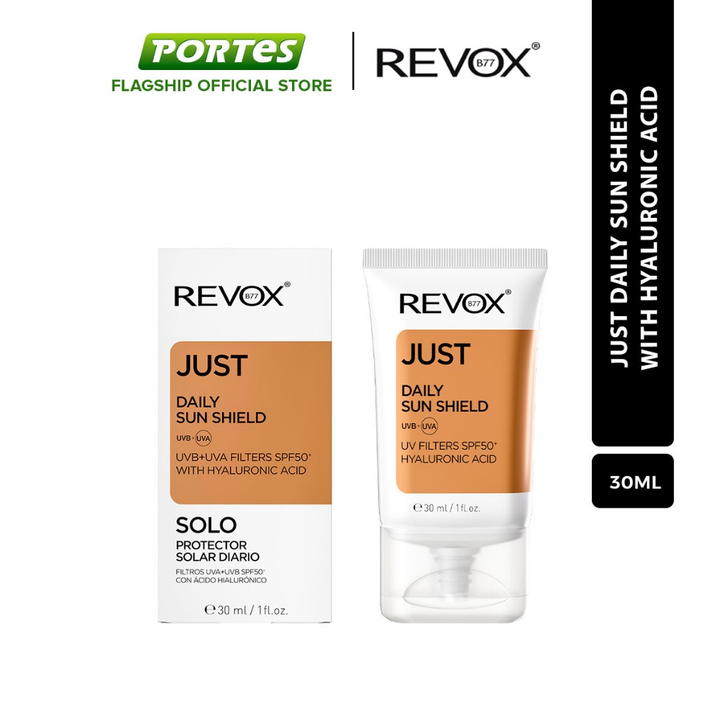 REVOX B77 JUST Daily Sun Shield With Hyaluronic Acid For Normal/Dry ...