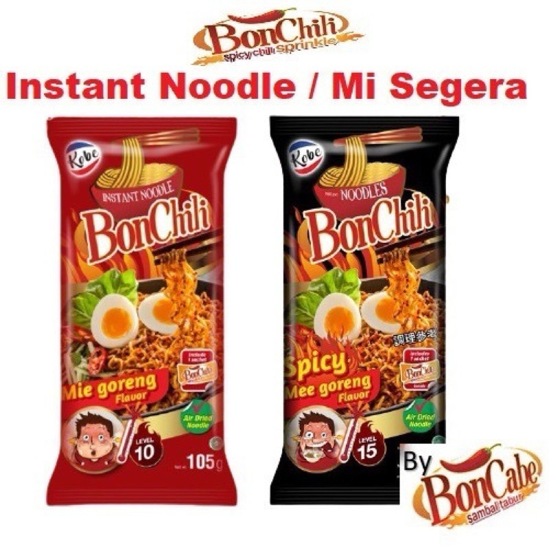[HALAL] PRODUK INDONESIA BON CHILLI INSTANT NOODLE/MI GORENG SEGERA ...