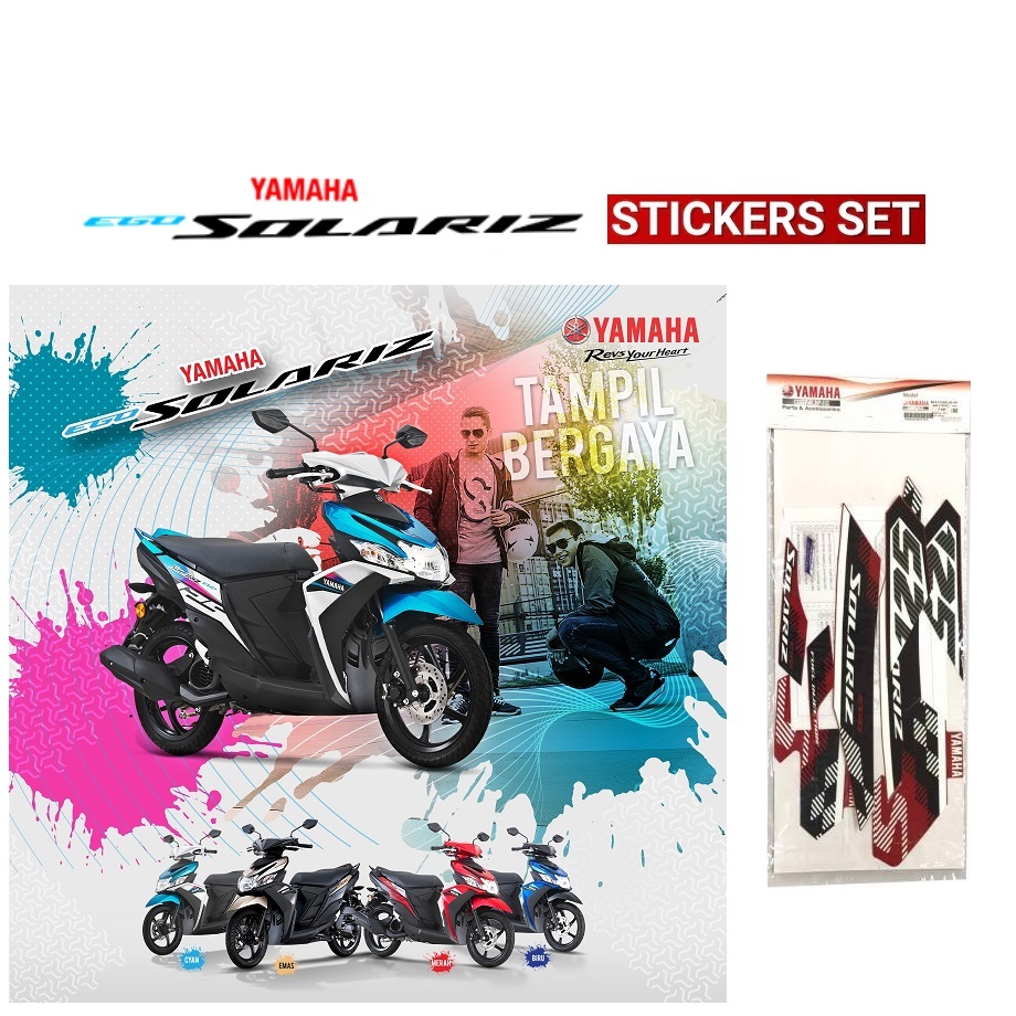 Yamaha Solariz Graphic Set / Sticker Set from Hong Leong Yamaha [C ...