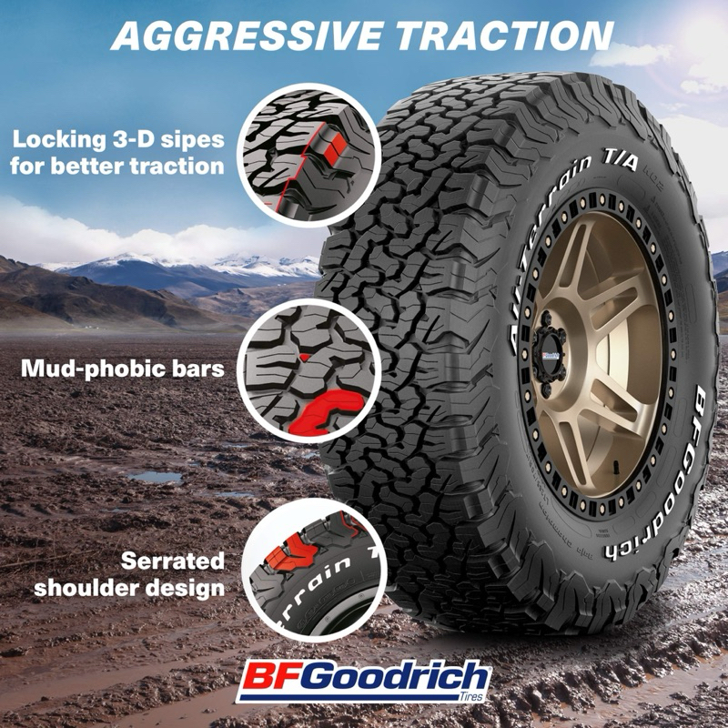 265/65 R17 BF GoodRich K/O 2 , 265/65 R18 BF GoodRich K/O 2 | Shopee ...