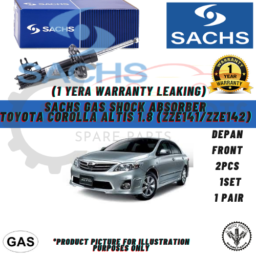 TOYOTA COROLLA ALTIS 1.8 (ZZE141/ZZE142) (depan FRONT)LEFT KIRI & RIGHT ...