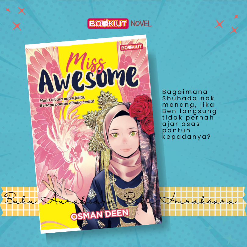 Miss Awesome oleh Osman Deen 🦋 Auraksara Bookiut | Shopee Malaysia