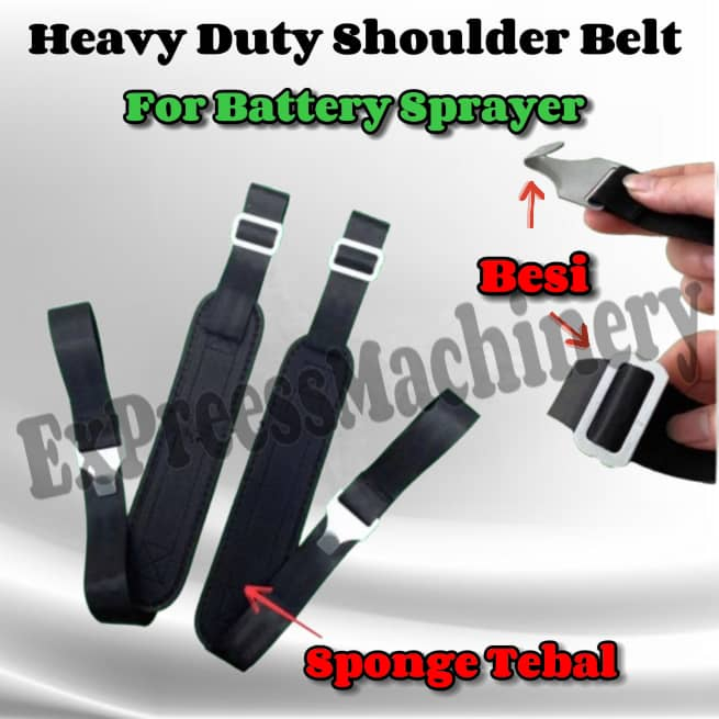 Shoulder Belt Tali Galas Knapsack Battery Sprayer Bateri Pam Racun FST ...