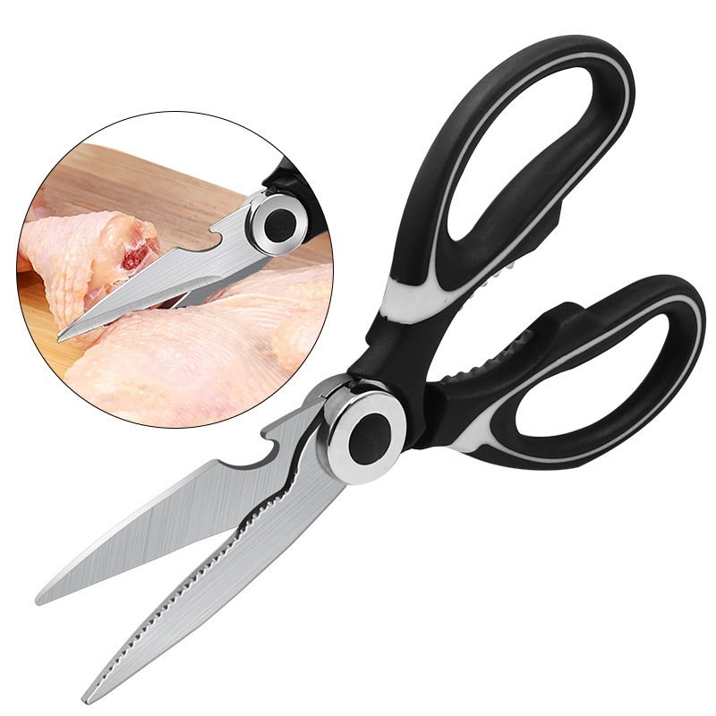 MKR Kitchen Multifunction Stainless Scissor Shear Cutter Gunting Dapur ...