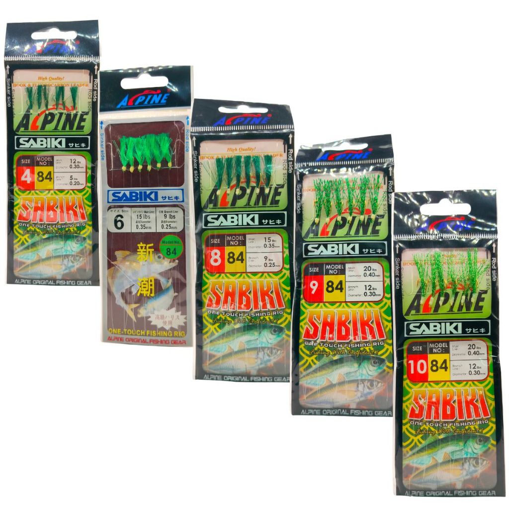 Alpine Sabiki Rigs 84 Mata Apollo Mata Panel | Shopee Malaysia