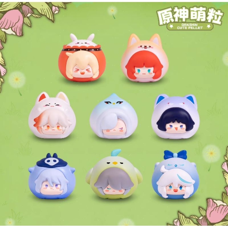 山佑 Genshin impact mini figure furina ayato alhaitham klee wanderer ...