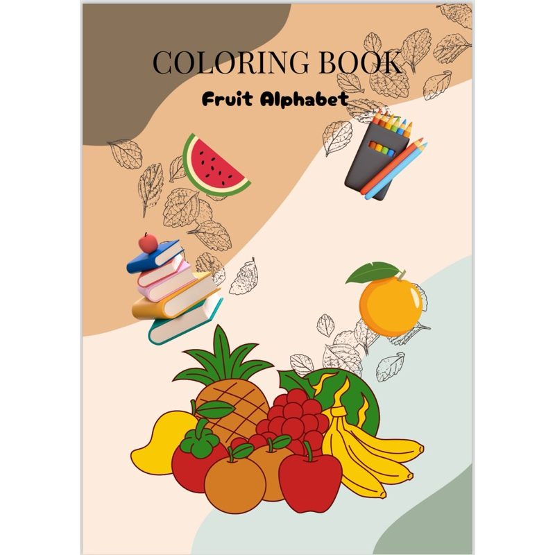 Coloring Book (Fruit Alphabet) | Shopee Malaysia