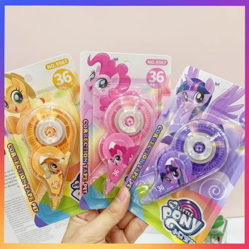 Unicorn My Little Pony Correction Tape Wipe Out School Stationaries ...
