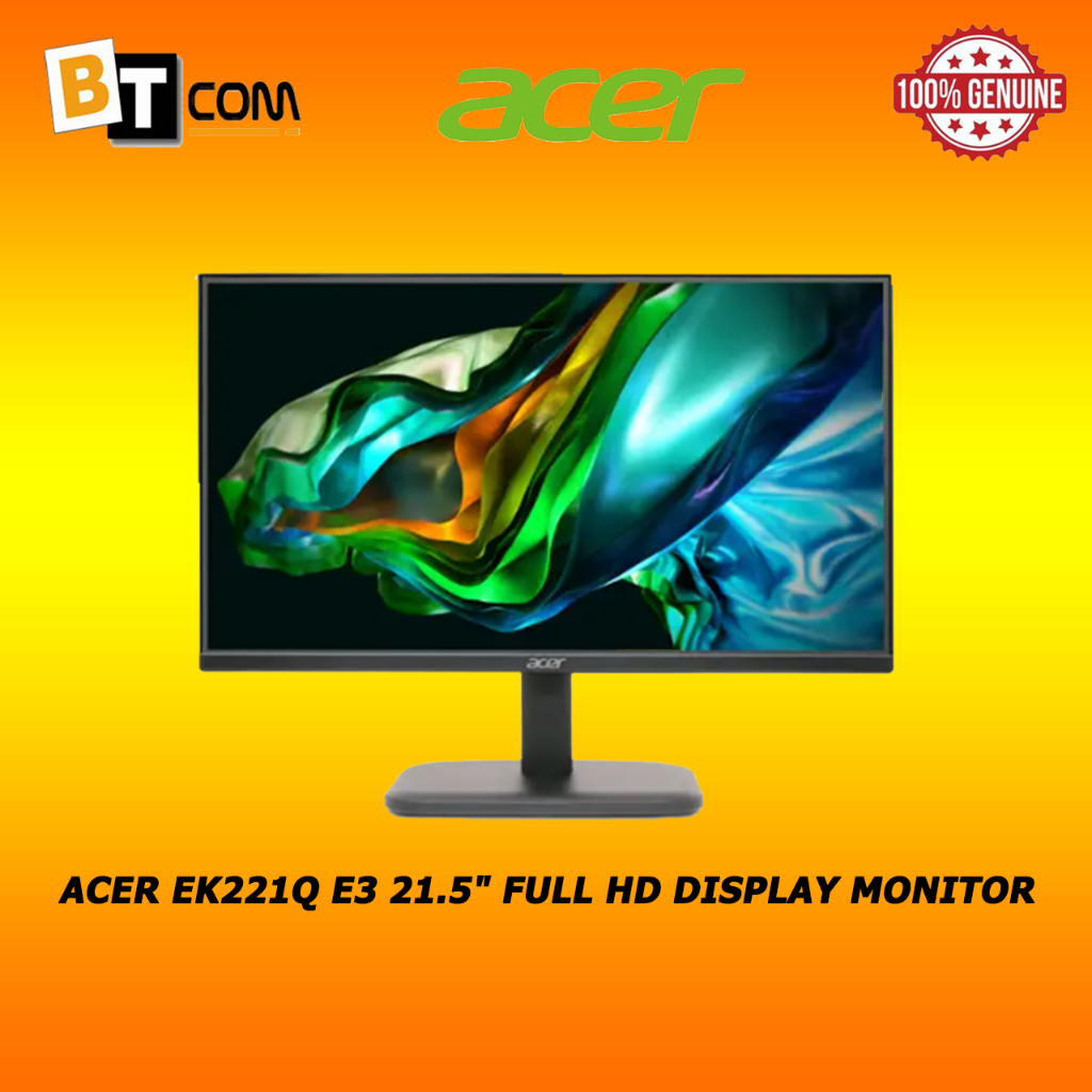 Acer EK221Q E3 21.5" Full HD Display Monitor UM.WE1SM.301 | Shopee Malaysia