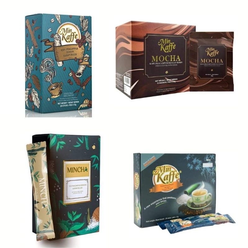 🔥NEW SET TRIAL🔥MIN KAFFE / MIN KAFFE MOCHA / MINCHA | Shopee Malaysia