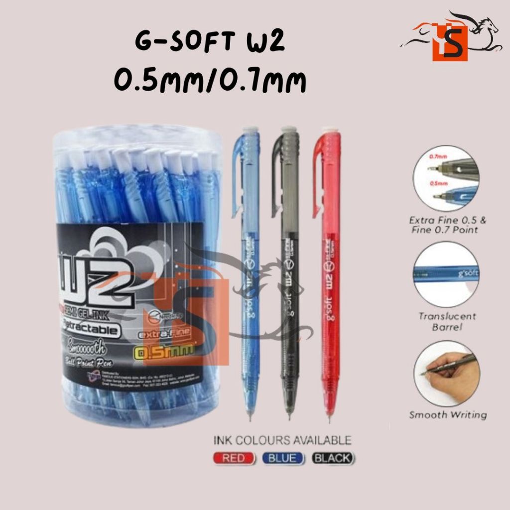 G'SOFT P901 PEN BP-GS-P901 0.5MM/0.7MM PCS (READY STOCK) | Shopee Malaysia