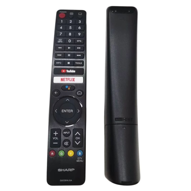 SHARP REMOTE CONTROL ORIGINAL FOR ANDROID MODEL LED TV(GB336WJSA ...