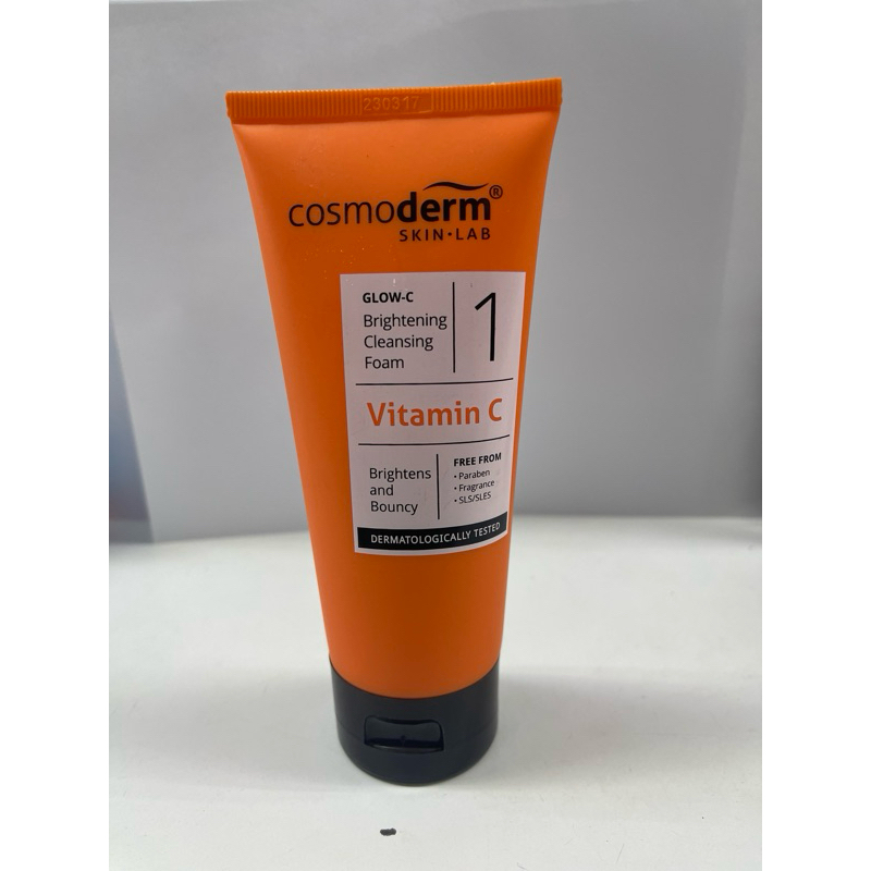 Cosmoderm Gow-C Brightening Cleansing Foam Vitamin C (100ml) | Shopee ...