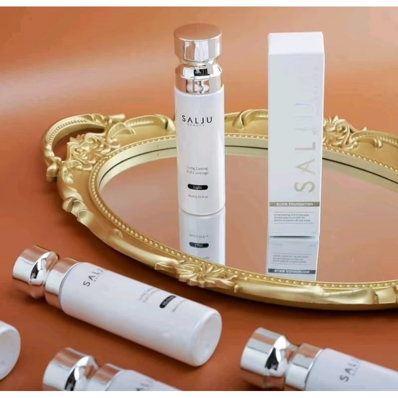 Foundation Salju Liquid 38ml Light Natural Full Coverage | Shopee Malaysia