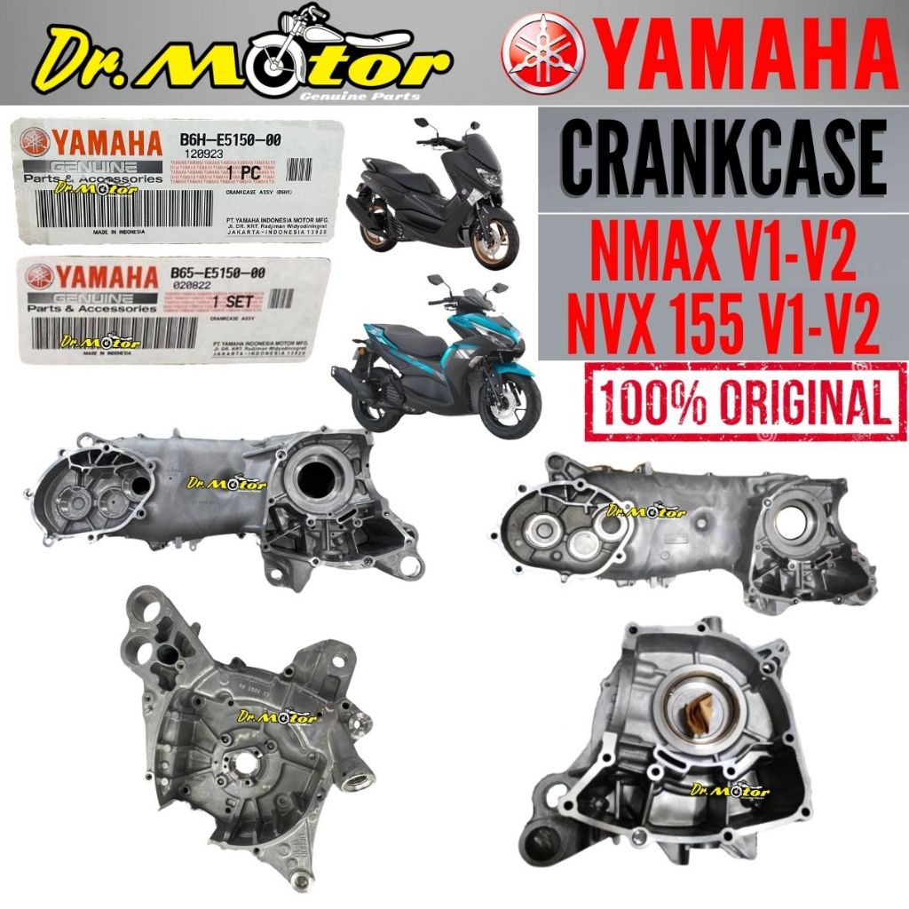 NVX155 NMAX V1 V2 NVX 155 Crankcase Engine Casing Left Right Cover ...