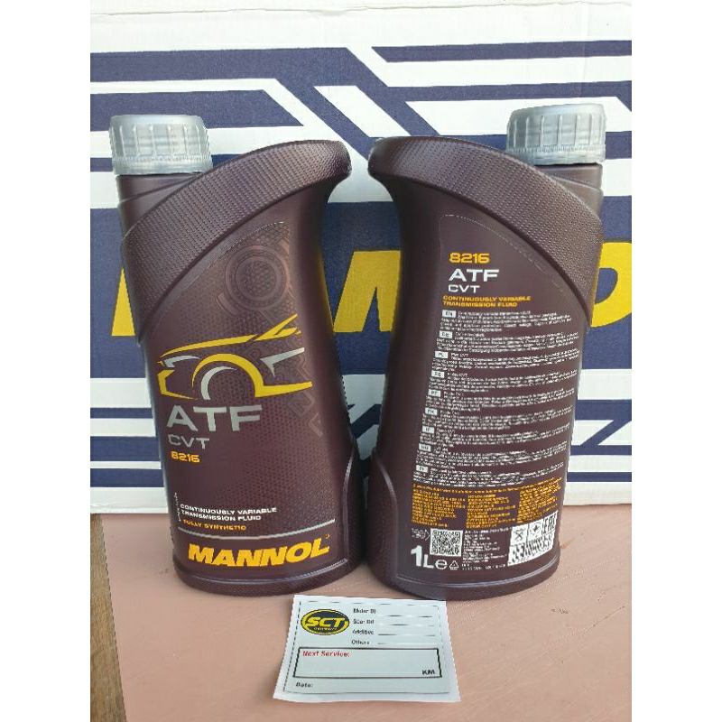 Mannol CVT Automatic Transmission Oil (Fully Synthetic)New Packing 100% ...