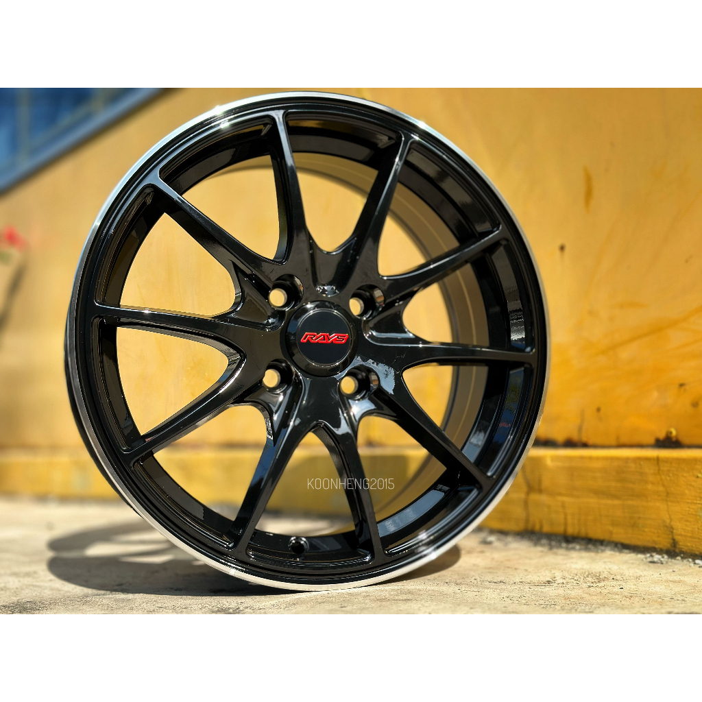 New Car Sport Rim RAYS WHEELS VOLK RACING G25 15x6.5J 4x100 ET38 - READY STOCK | Shopee Malaysia