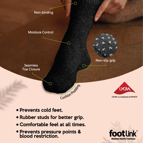 Footlink Indoor Sock | Shopee Malaysia