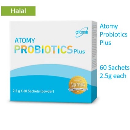 Atomy Probiotics️ Plus (2.5g x 60 sachets) 艾多美益生菌 60支[Halal] | Shopee ...