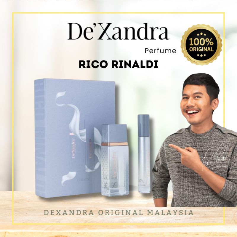 Rico Rinaldi De'Xandra Limited Celebrity Edition | Shopee Malaysia