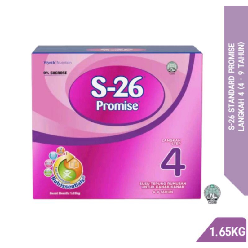 S26 Promise Step 4 (1.65kg) EXP 8/2025 (Newest Stock) (Wyeth) | Shopee ...