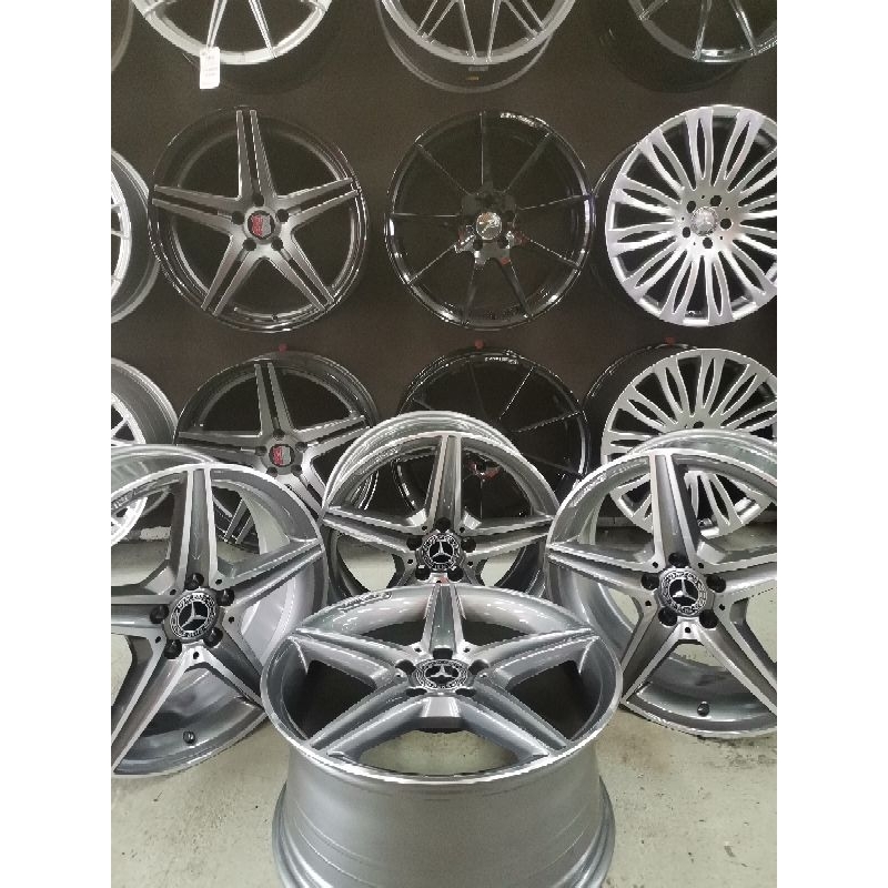 Mercedes W205 C200 18inch Original Used Sport Rim | Shopee Malaysia