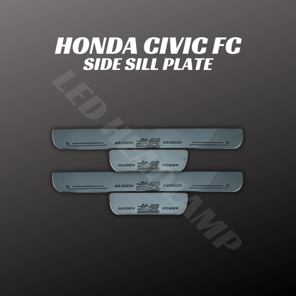 HONDA CIVIC FC / TC / TCP 16 17 18 19 20 21 LED RUNNING DOOR SIDE SILL ...