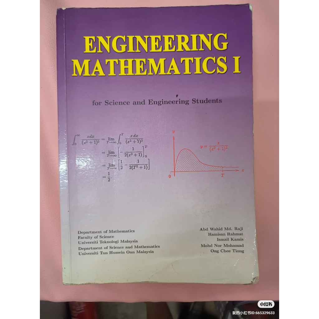 BUKU MATEMATIK KEJURUTERAAN I/ ENGINEERING MATHEMATICS I | Shopee Malaysia