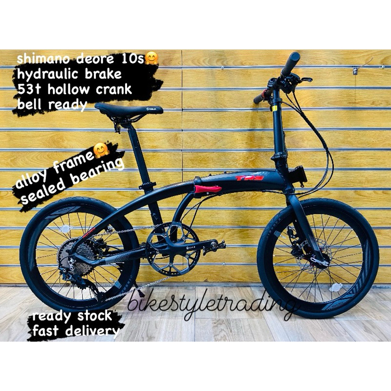 TRS ROCHER Deore 10 Speed Specs (451) 20” Folding Bike -Basikal lipat ...
