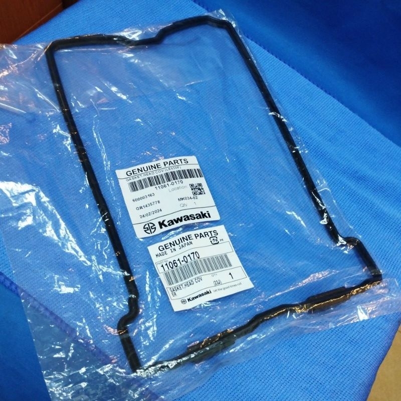 Kawasaki ER6N ER6F Versys 650 Head cover gasket original Kawasaki Japan ...