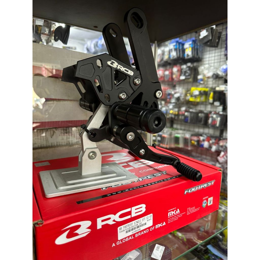 Rcb Racing Boy S2 V2 Single Footrest Set Y15zr Y15 Y16 Gold SILVER ...