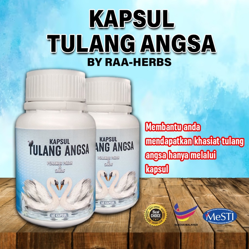 🔥 [HOT PRODUCT PROMO] 🔥SUPPLEMENT TULANG/SARAF🔥💥 KAPSUL TULANG ANGSA PUTIH [ READYSTOCK ] 🔥💥 ...