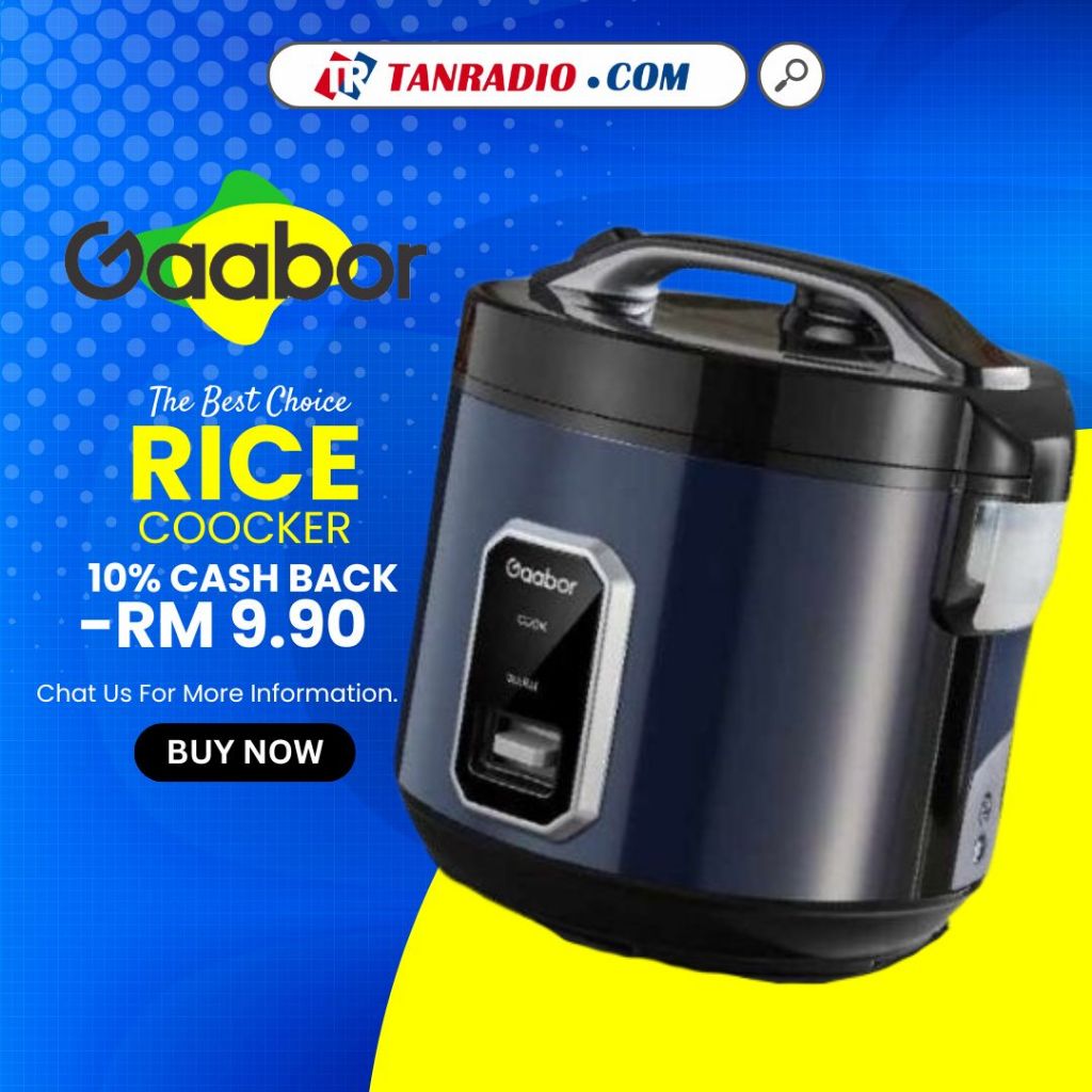 Gaabor 5L Electric Multifunctional Fast Cooking Rice Cooker RC50M-BE01A ...