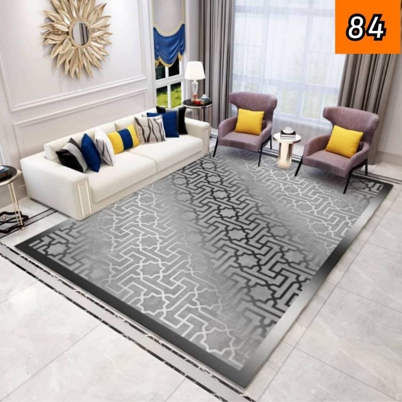 5xl 200x300cm / modern home decor carpet 3d velvet carpet harga murah ...