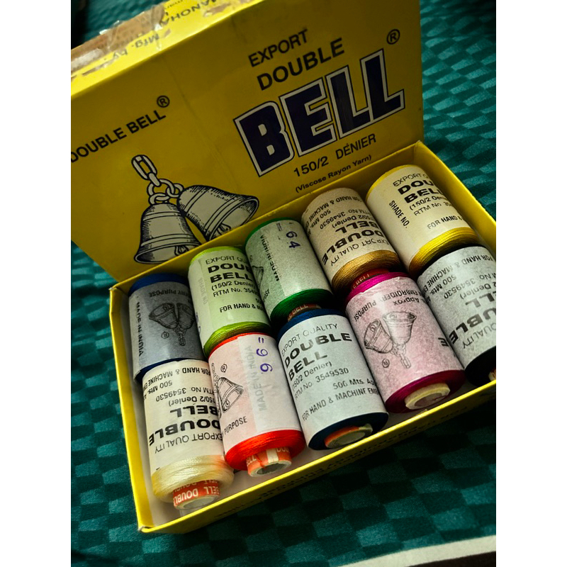 Double Bell Silk Thread For Jewellery and Aari work purpose | Shopee ...