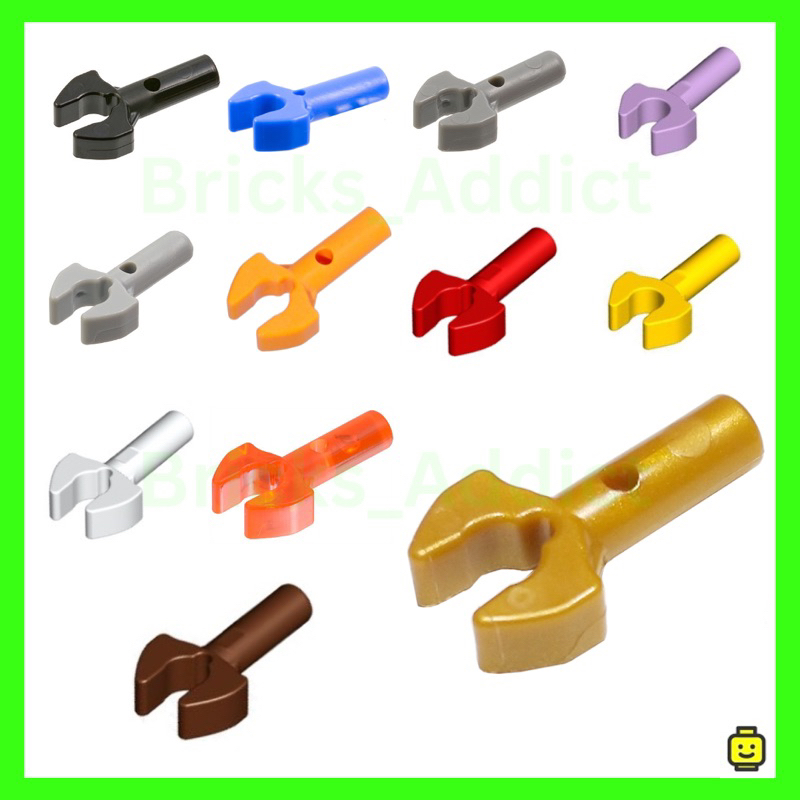 LEGO PARTS (NEW) (Original) 48729b Bar 1L with Clip Mechanical Claw ...