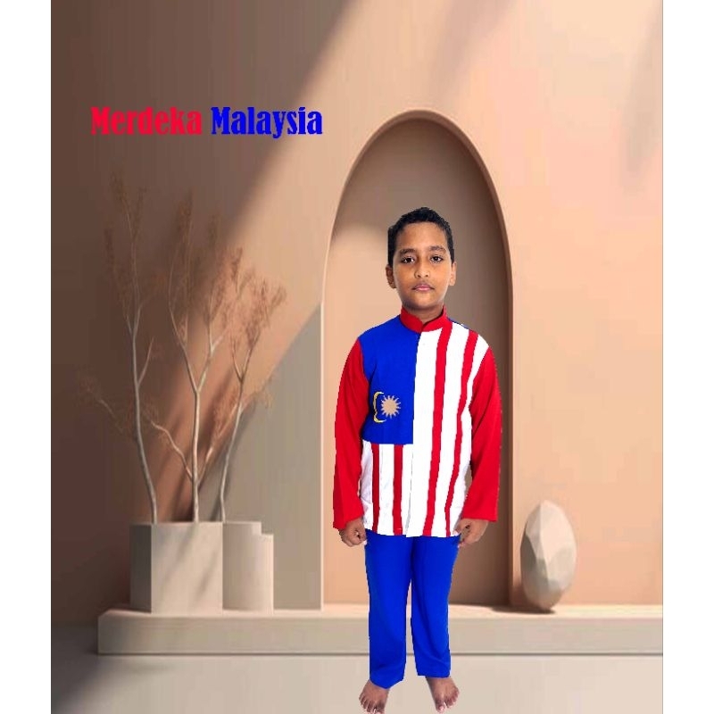 Merdeka Baju for kids traditional wear for kids | Shopee Malaysia