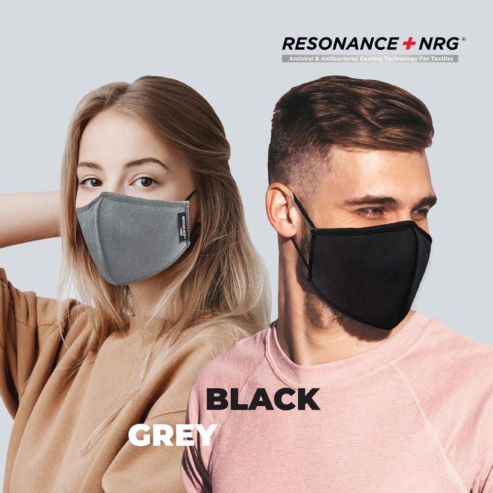 Terminus RESONANCE+NRG Quantum-Ion Mask Antimicrobial Washable 50X ...